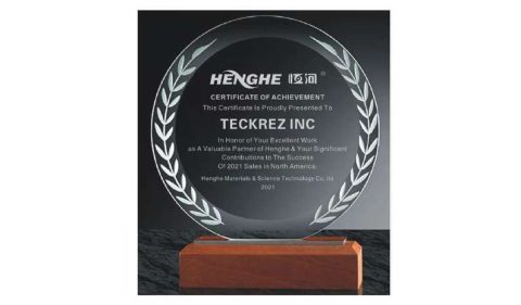 Top Partner for Henghe Materials and Science Technology Co. - Teckrez LLC